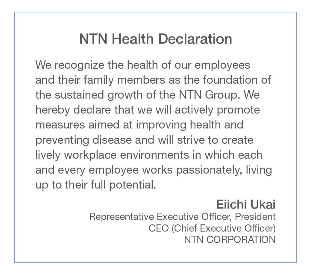 Society:Promote Health and Productivity Management|Corporate Social ...