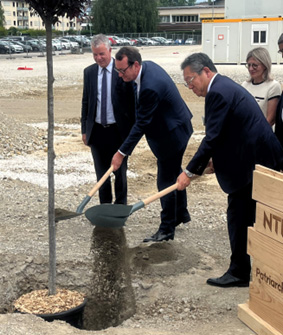 NTN EUROPE Holds the Groundbreaking Ceremony for the New Head Office ...